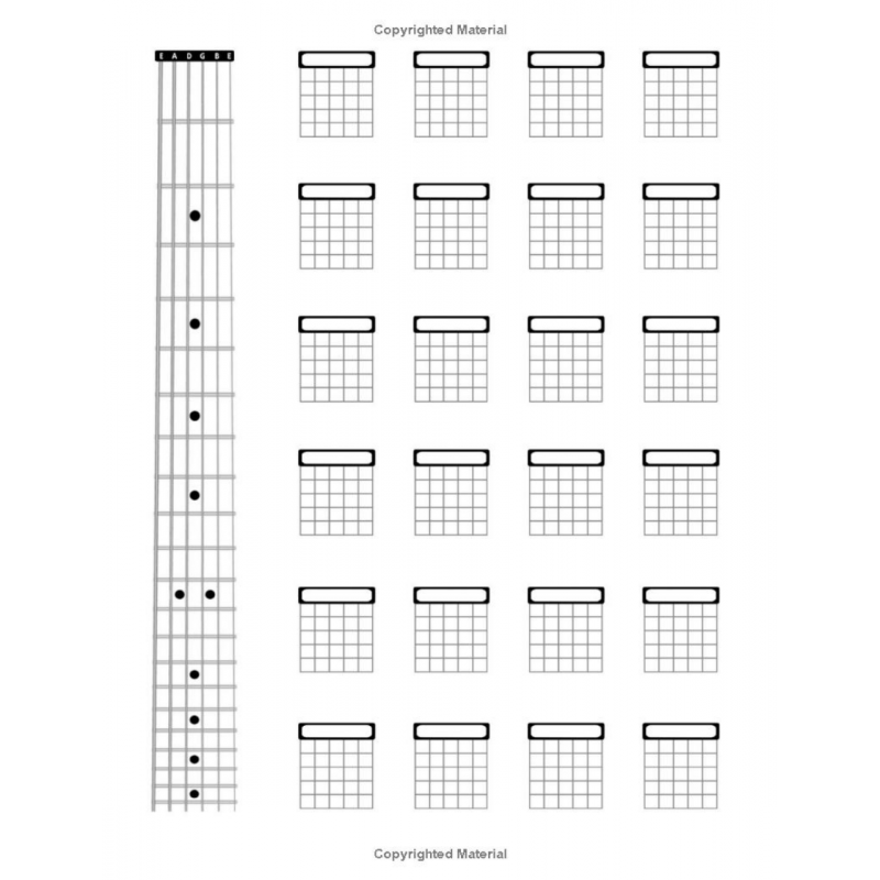 Music Paper Guitar Tab Manuscript Notebook for Guitarists