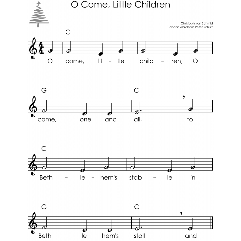 Christmas Carols on Recorder I 60 Songs for Beginners